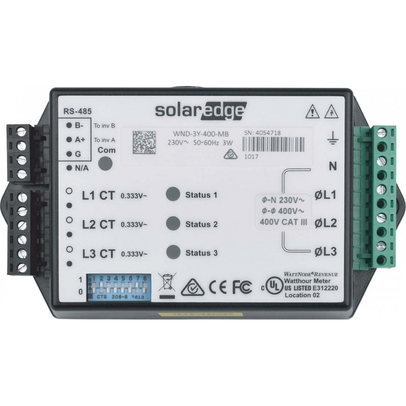 SolarEdge Meter trifásico 208V (SE-RGMTR-3D-208V-A) | Soleme